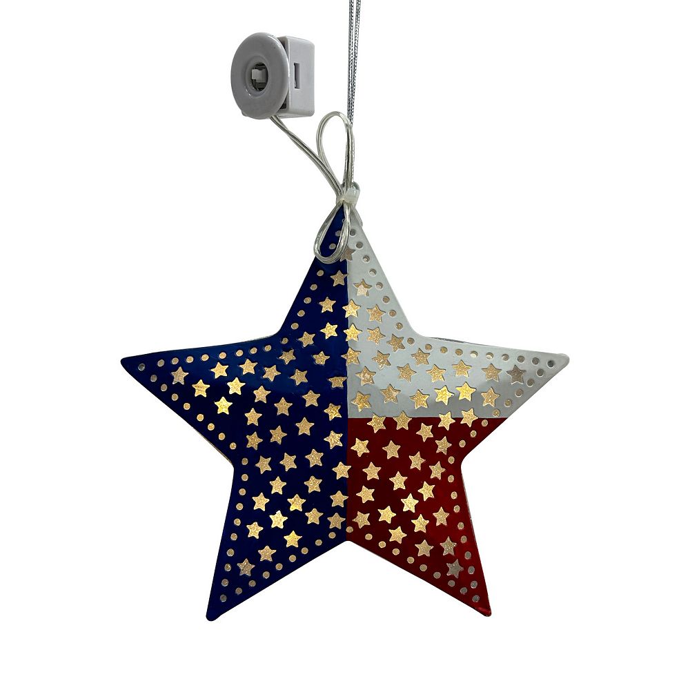 St. Nicholas Square® LED Texas Star Christmas Ornament