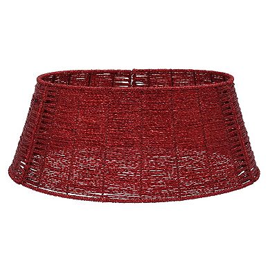 St. Nicholas Square® Woven Wicker Tree Collar