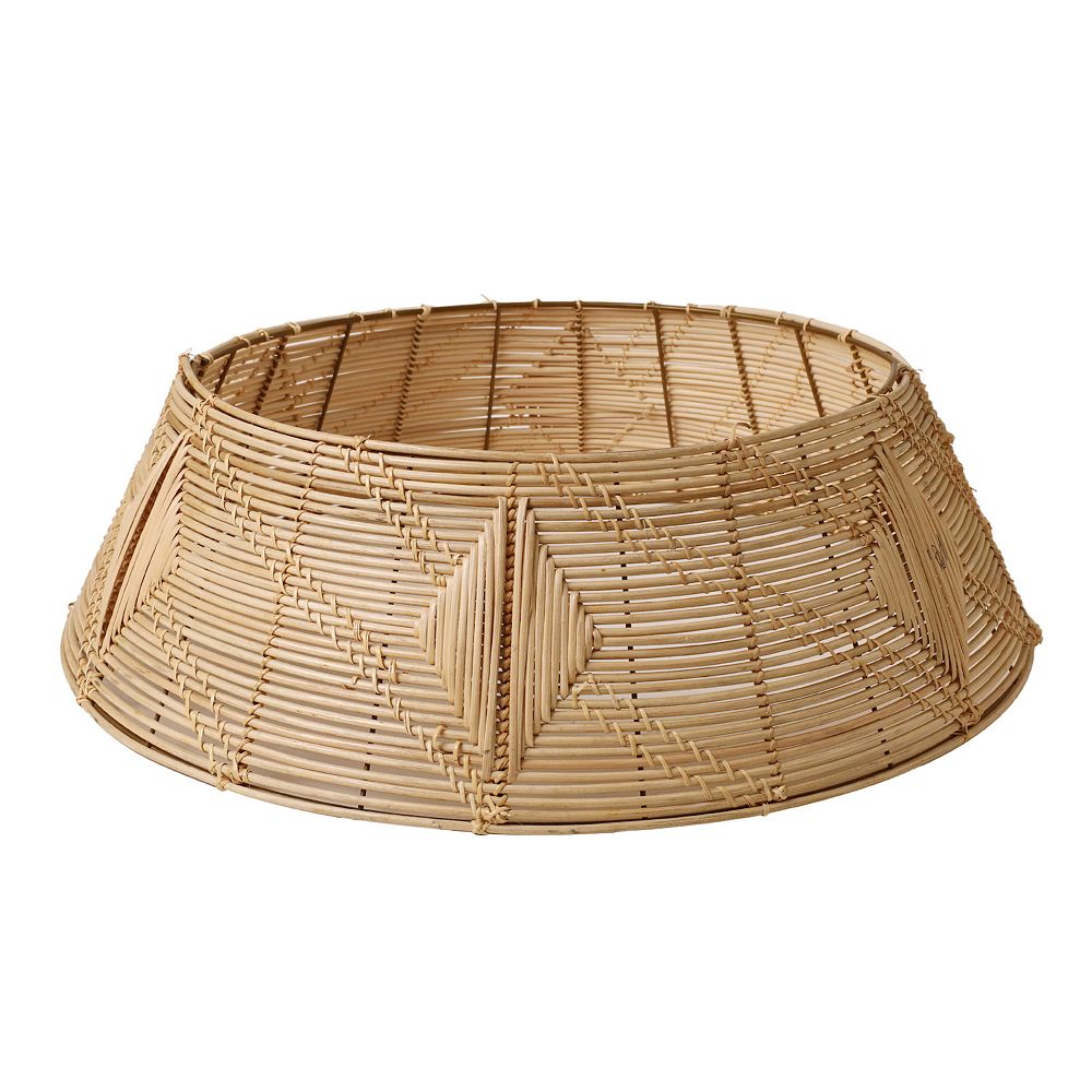 St. Nicholas Square® Rattan Woven Wicker Tree Collar