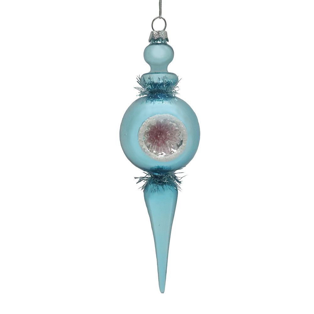 St Nicholas Square St Nicholas Square Glass Christmas Ornament