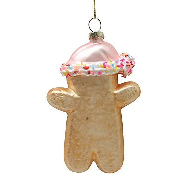 St. Nicholas Square® Gingerbread Glass Christmas Ornament