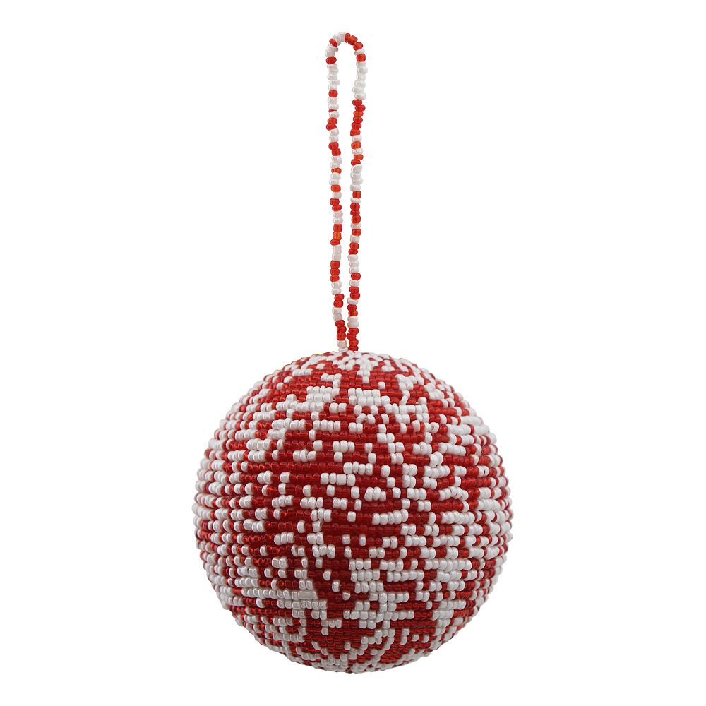 St. Nicholas Square® Beaded Bauble Christmas Ornament