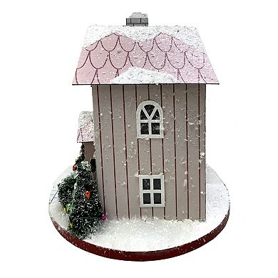 St. Nicholas Square® Sunshine Spirits LED Paper House Table Decor