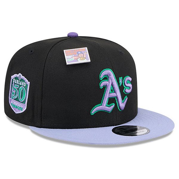 Men's New Era Black/Purple Oakland Athletics Grape Big League Chew ...