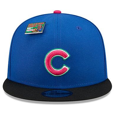 Men's New Era Royal/Black Chicago Cubs Watermelon Big League Chew ...