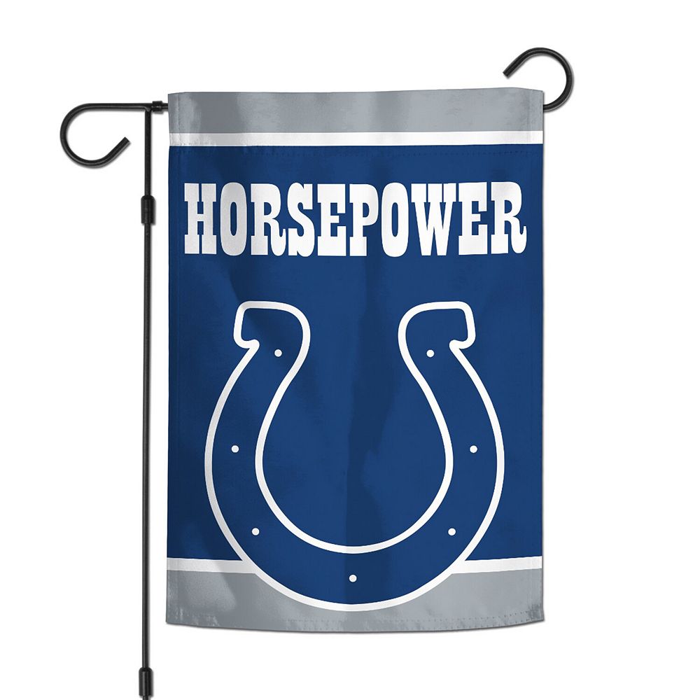 WinCraft Indianapolis Colts Double-Sided 12'' x 18'' Team Slogan Garden ...