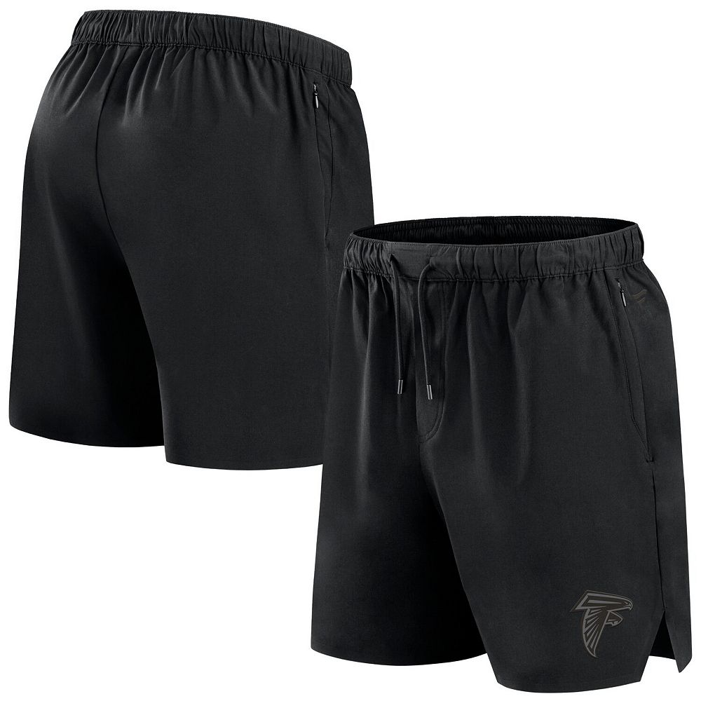 Men's Fanatics Signature Black Atlanta Falcons Front Office Woven Shorts