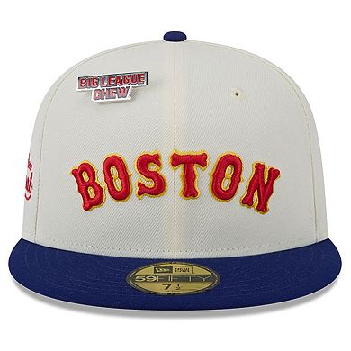 Men's New Era White Boston Red Sox Big League Chew Original 59FIFTY ...