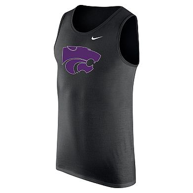 Men's Nike Black Kansas State Wildcats Tank Top