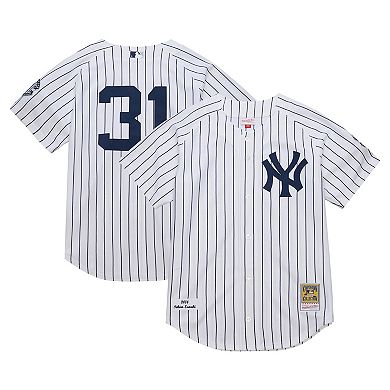 Men's Mitchell & Ness Ichiro Suzuki White New York Yankees 2014 ...