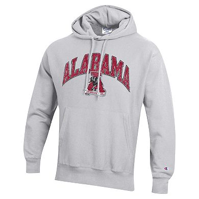 Men's Champion Heather Gray Alabama Crimson Tide Vault Late Night ...