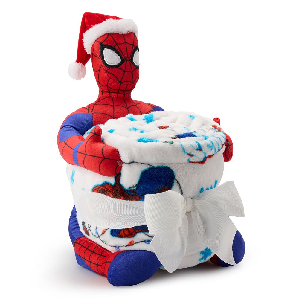 The Big One® Marvel Spider-Man Holiday Pillow Buddy & Throw Blanket Set