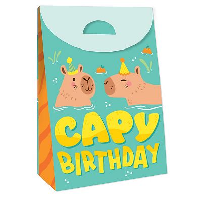 Big Dot Of Happiness Capy Birthday - Capybara Gift Favor Bags - Party ...