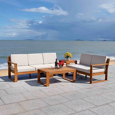 Safavieh Catryn 4-pc. Outdoor Living Set