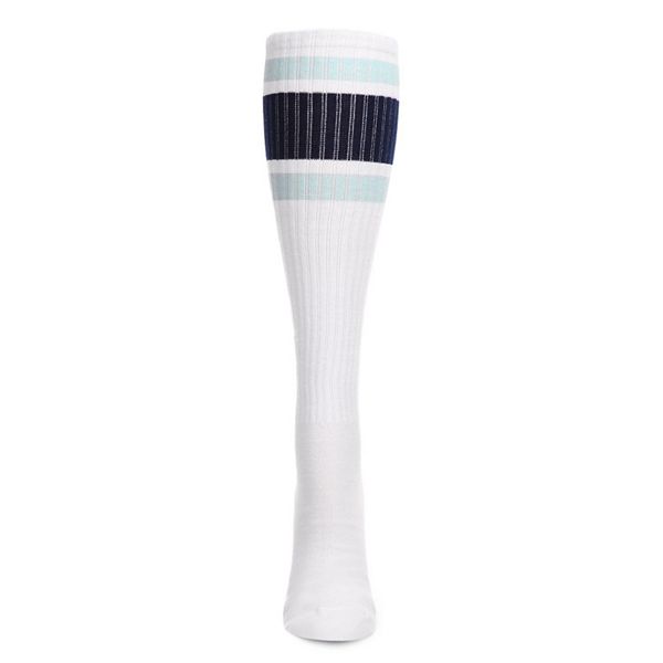 Retro Athletic Stripe Knee High Sock