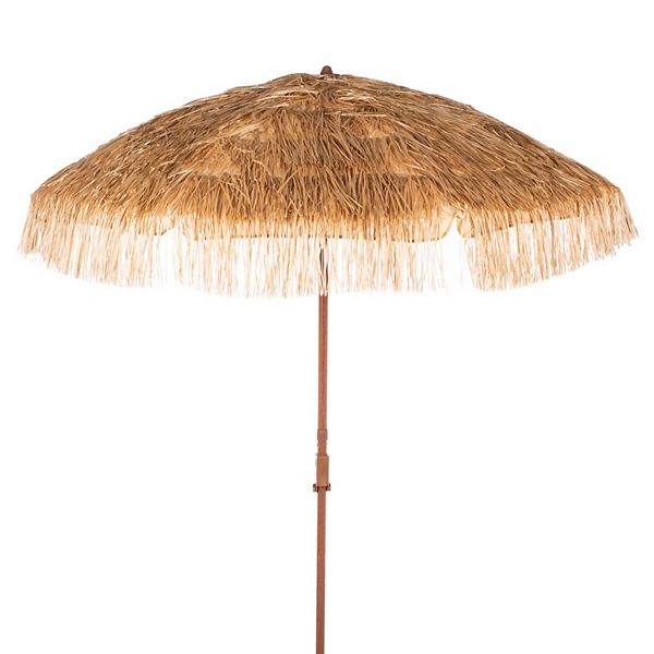 Safavieh Hilo 6.5 Ft. Tiki Beach Umbrella