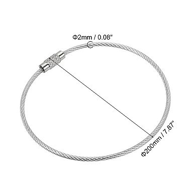 7mm Diameter 3 Hole Aluminum Tent Rope Cord Tensioner With Steel Ring