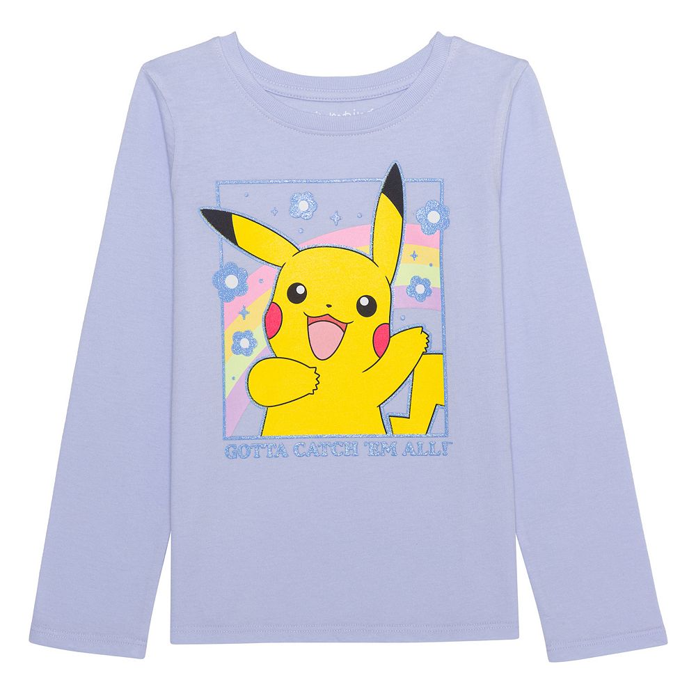 Girls 4-12 Jumping Beans® Pokémon Catch Em All Long Sleeve Tee