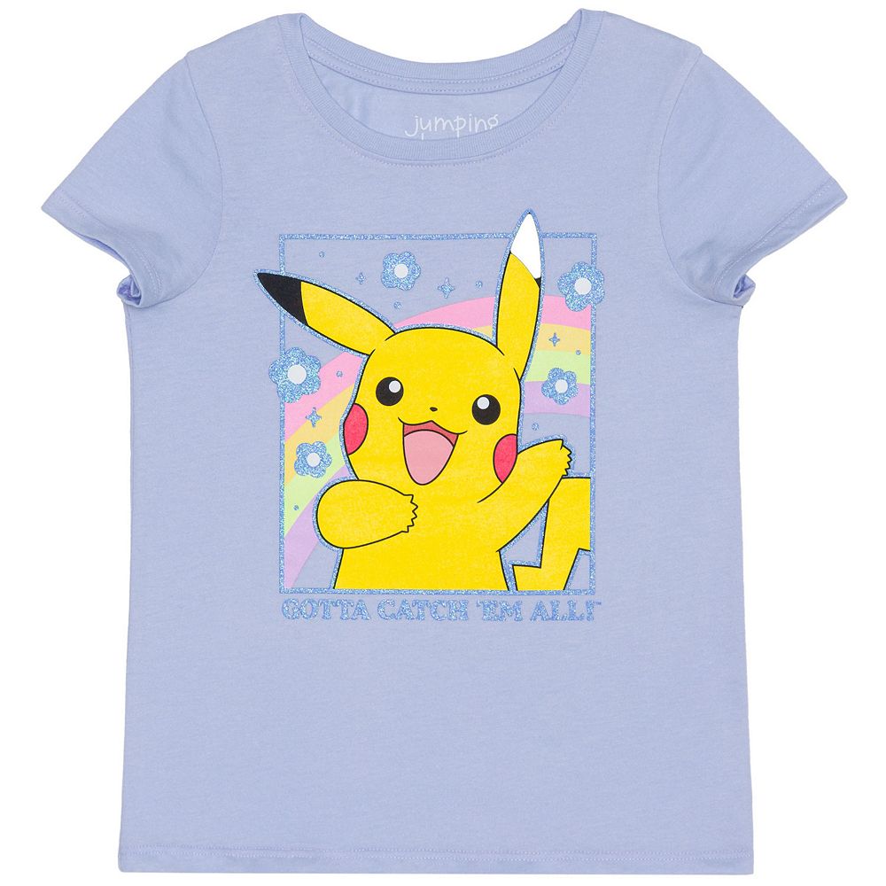 Girls 4-12 Jumping Beans® Pokémon Catch Em All Short Sleeve Tee