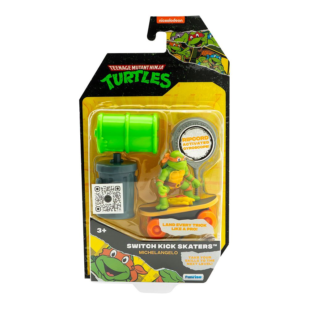 Funrise Teenage Mutant Ninja Turtles TMNT Switch Kick Skaters - Mikey ...