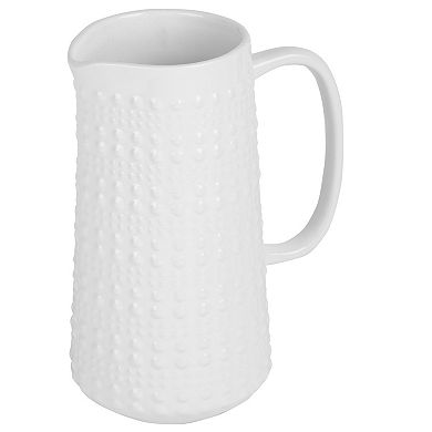Home Essentials Halo White Pitcher