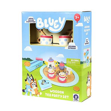 Bluey 8th Wonder Bluey Wooden Tea Set