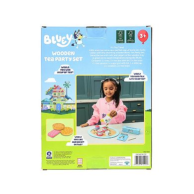 Bluey 8th Wonder Bluey Wooden Tea Set