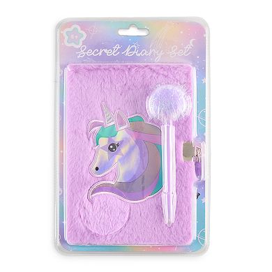 Simple Pleasures Unicorn Fuzzy Diary