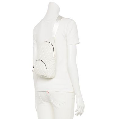 Loume Faux-Leather Sling Bag