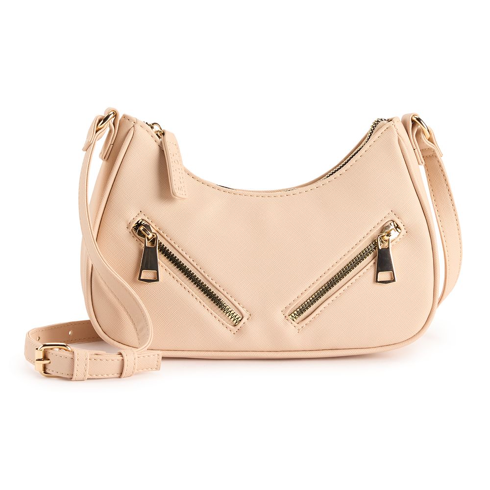 Loume Small Top-Zip Hobo Bag