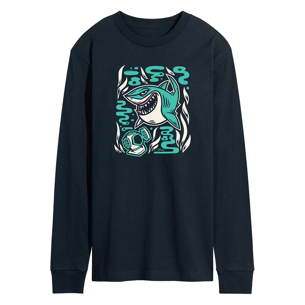 Disney / Pixar’s Finding Nemo Bruce Men's Long Sleeve Graphic Tee