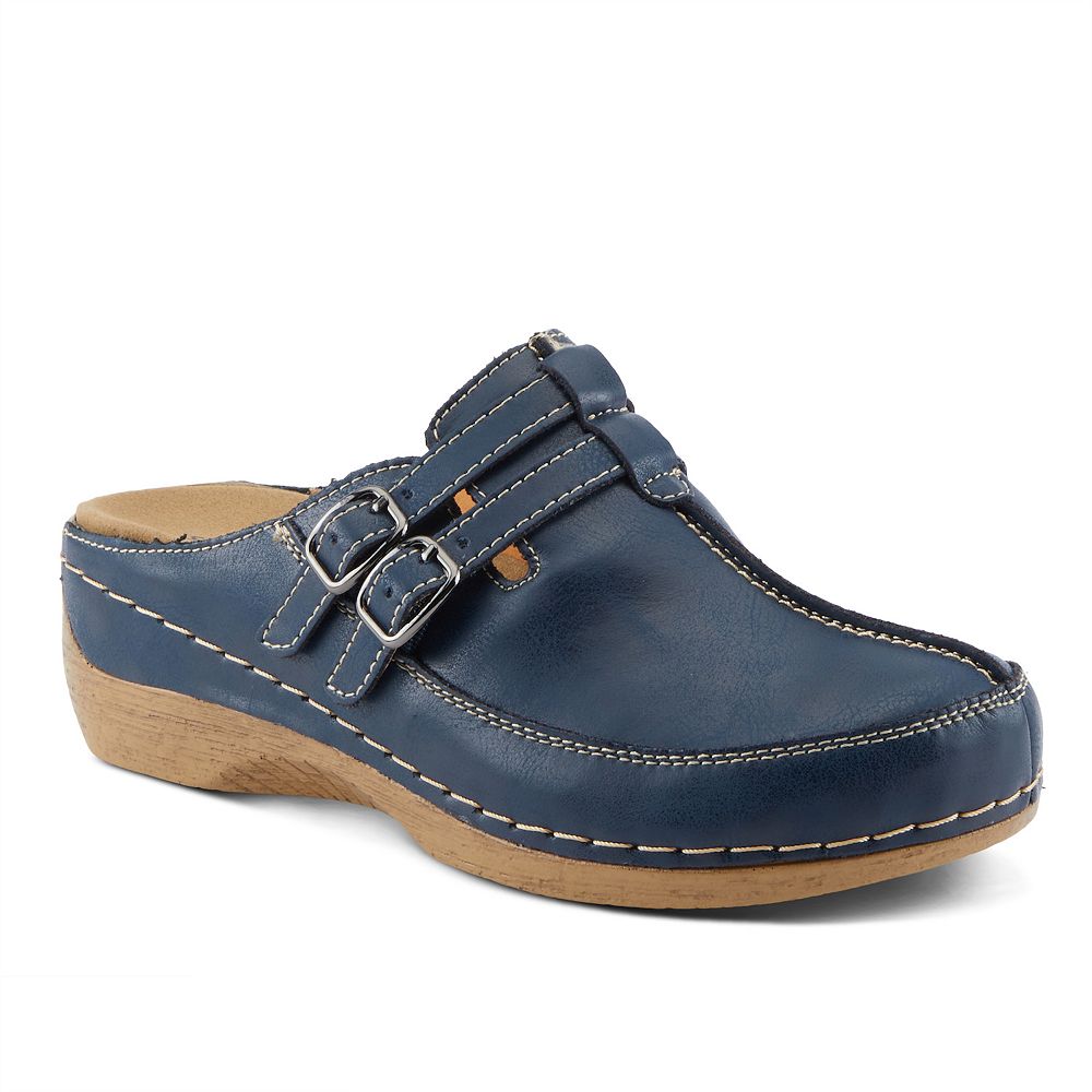 Spring Step Happy Women's Leather Clogs
