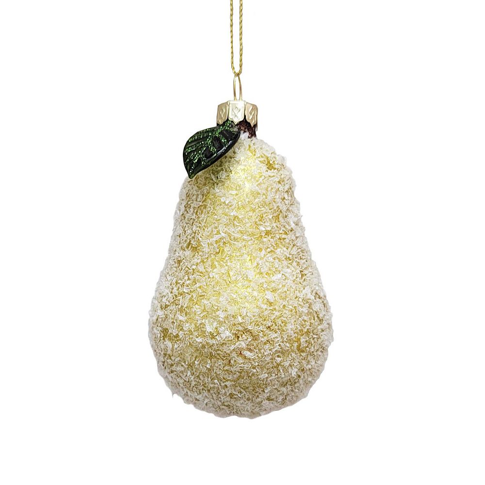 St. Nicholas Square® Glass Pear Christmas Ornament
