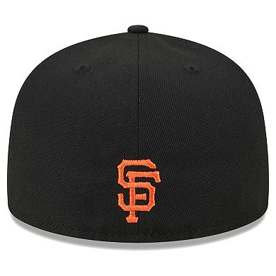 Men's New Era Black San Francisco Giants Game Day Overlap 59FIFTY ...