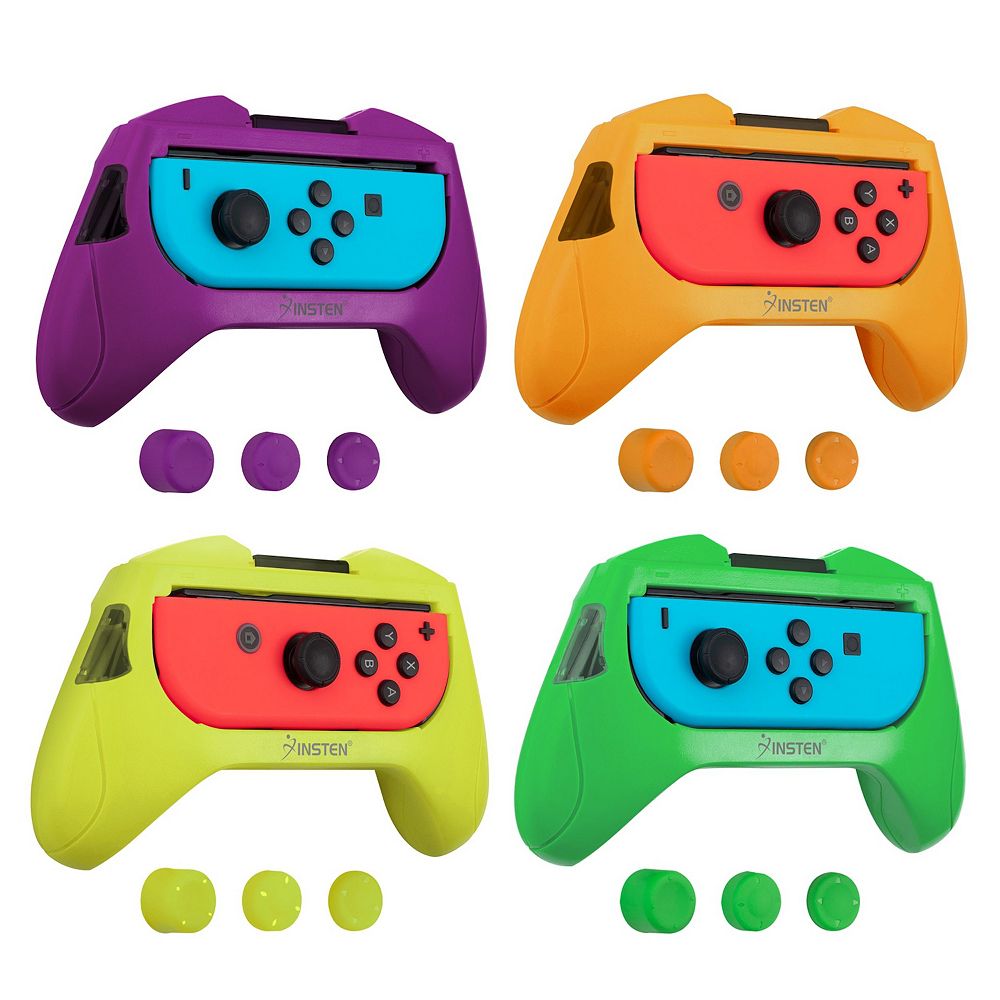4 Pack Controller Grips Handle For Switch Joy-con Console Holder ...