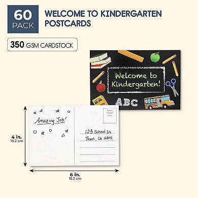 60-pack Classroom Welcome To Kindergarten Teacher Postcards For ...