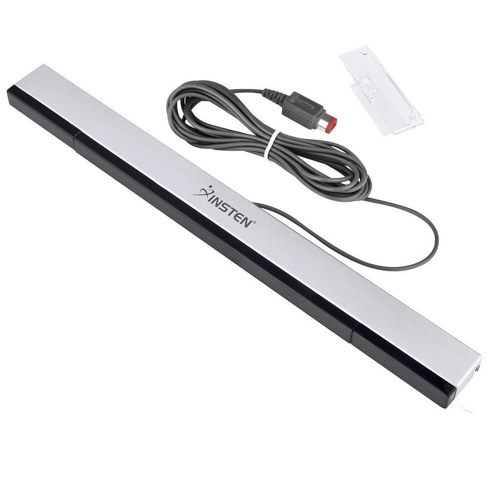 New Wired Infrared Ray Sensor Bar For Nintendo Wii Wii U Black With ...