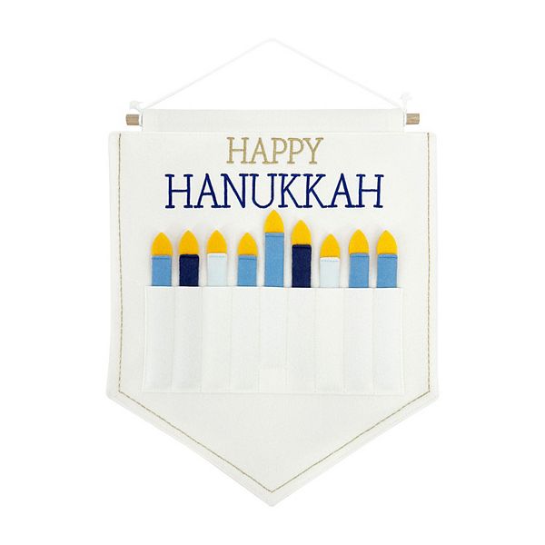 Celebrate Together™ Hanukkah "Happy Hanukkah" Detachable Candle Banner
