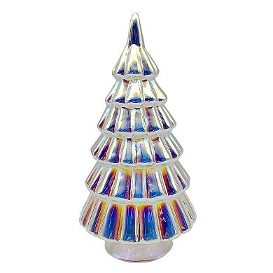 St. Nicholas Square® Iridescent Corrugated Tree Holiday Table Decor