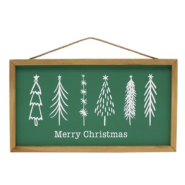 St. Nicholas Square® Merry Christmas Tree Wall Decor