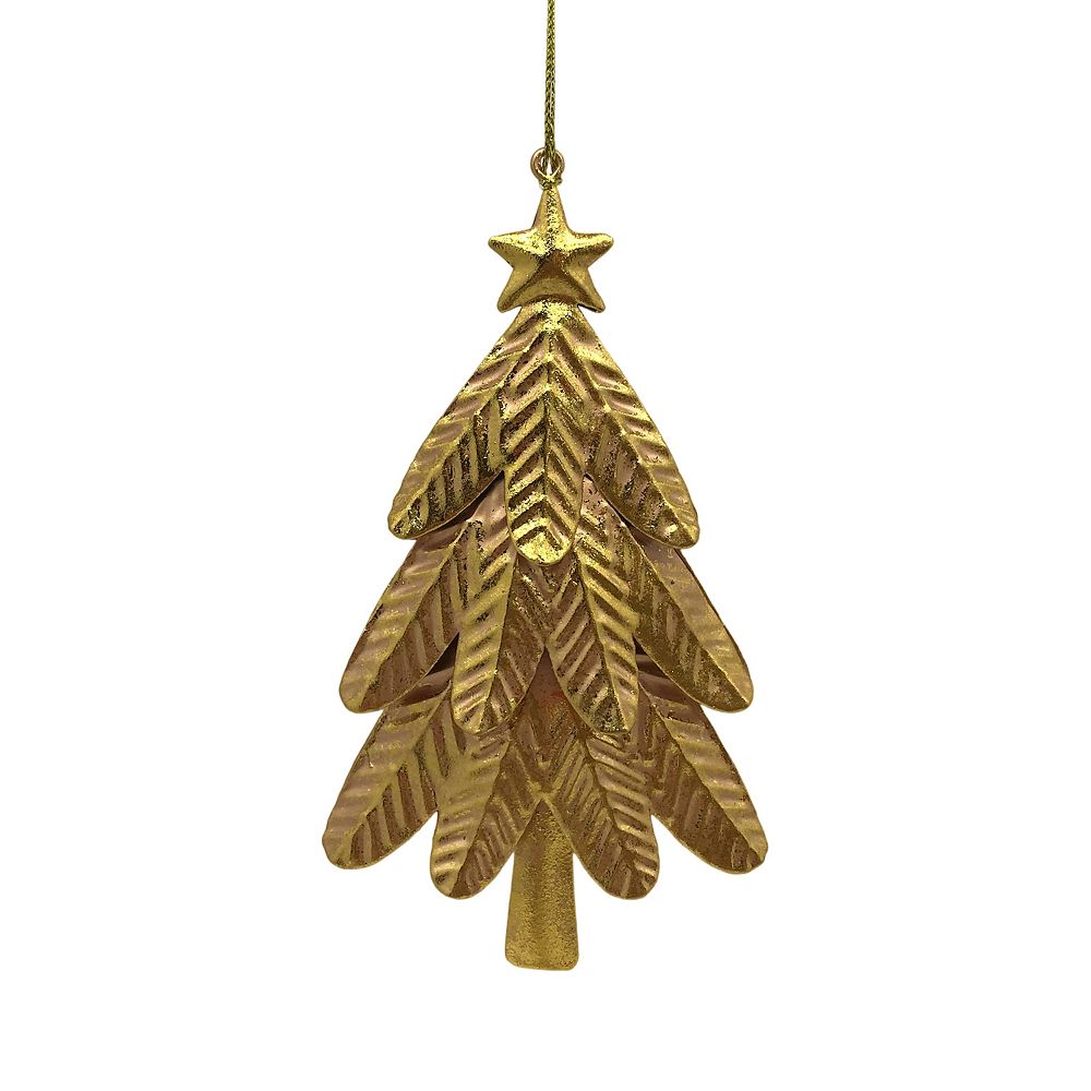 St. Nicholas Square® Gold Foil Metal Tree Ornament