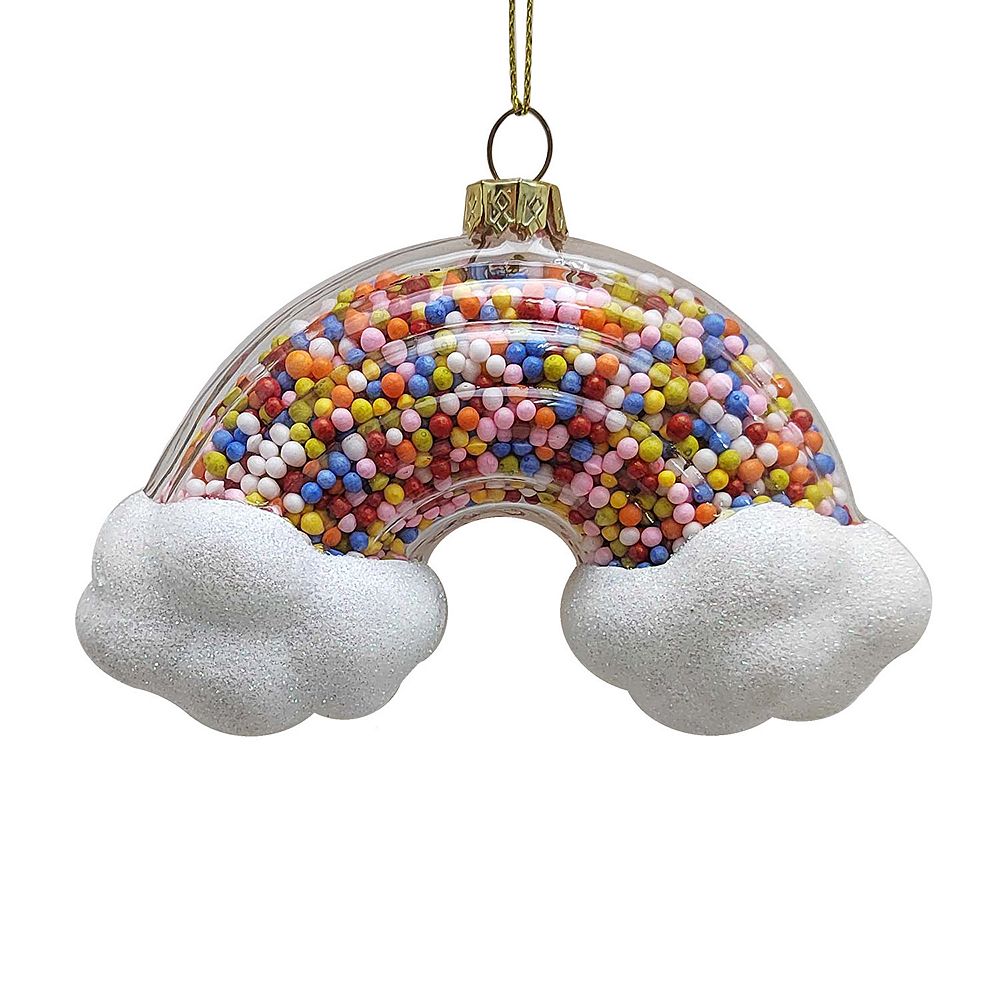 St. Nicholas Square® Glass Rainbow Christmas Ornament