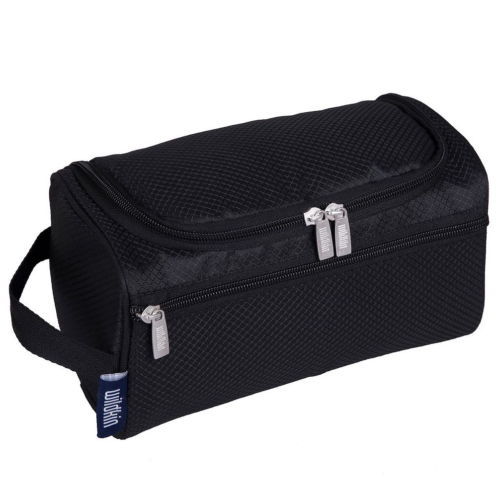 Rip-stop Black Toiletry Bag