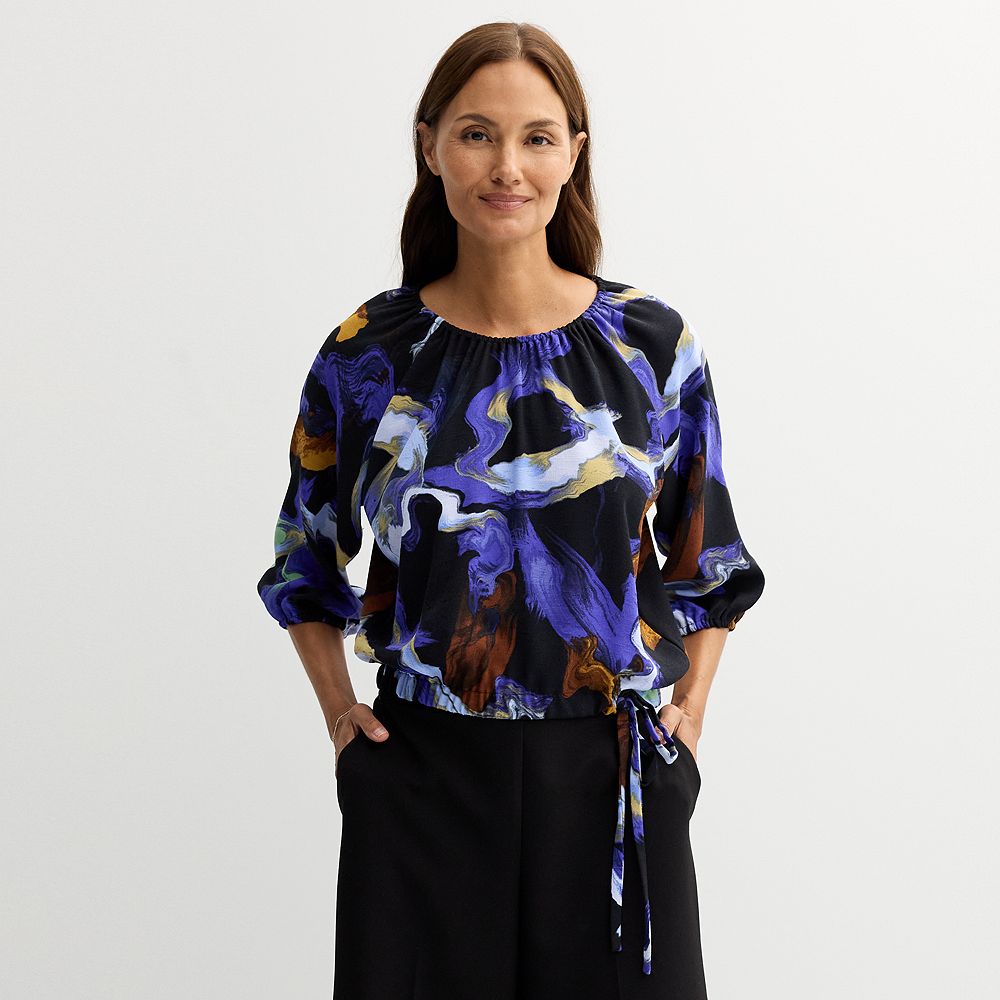Women's Nine West Cinched Waist Top