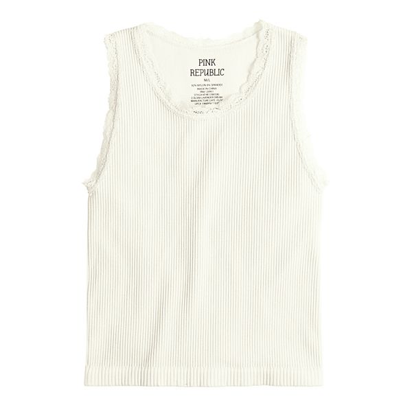 Girls 7-18 Pink Republic Seamless Tank Top in Regular and Plus Size
