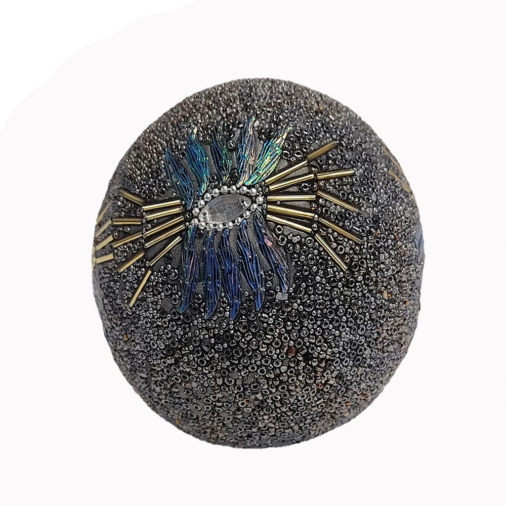 Everyday Decor Beaded Decorative Orb