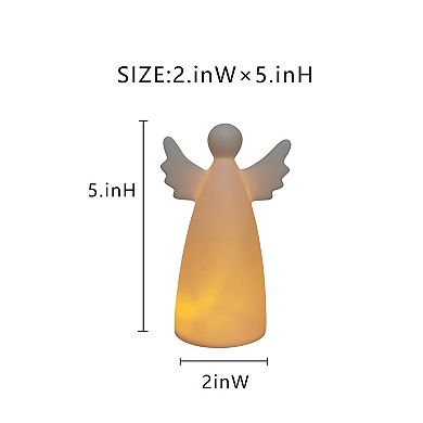 St. Nicholas Square® LED Ceramic Angel Holiday Table Decor
