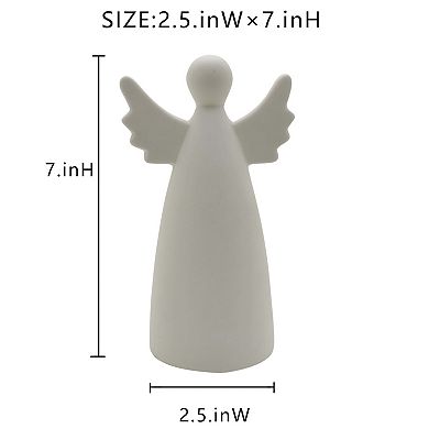 St. Nicholas Square® LED Ceramic Angel Holiday Table Decor