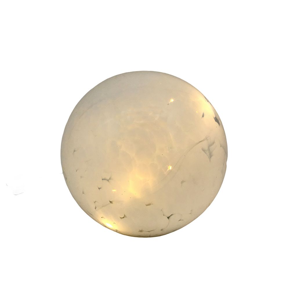St. Nicholas Square® Large Glass LED Sphere Table Decor