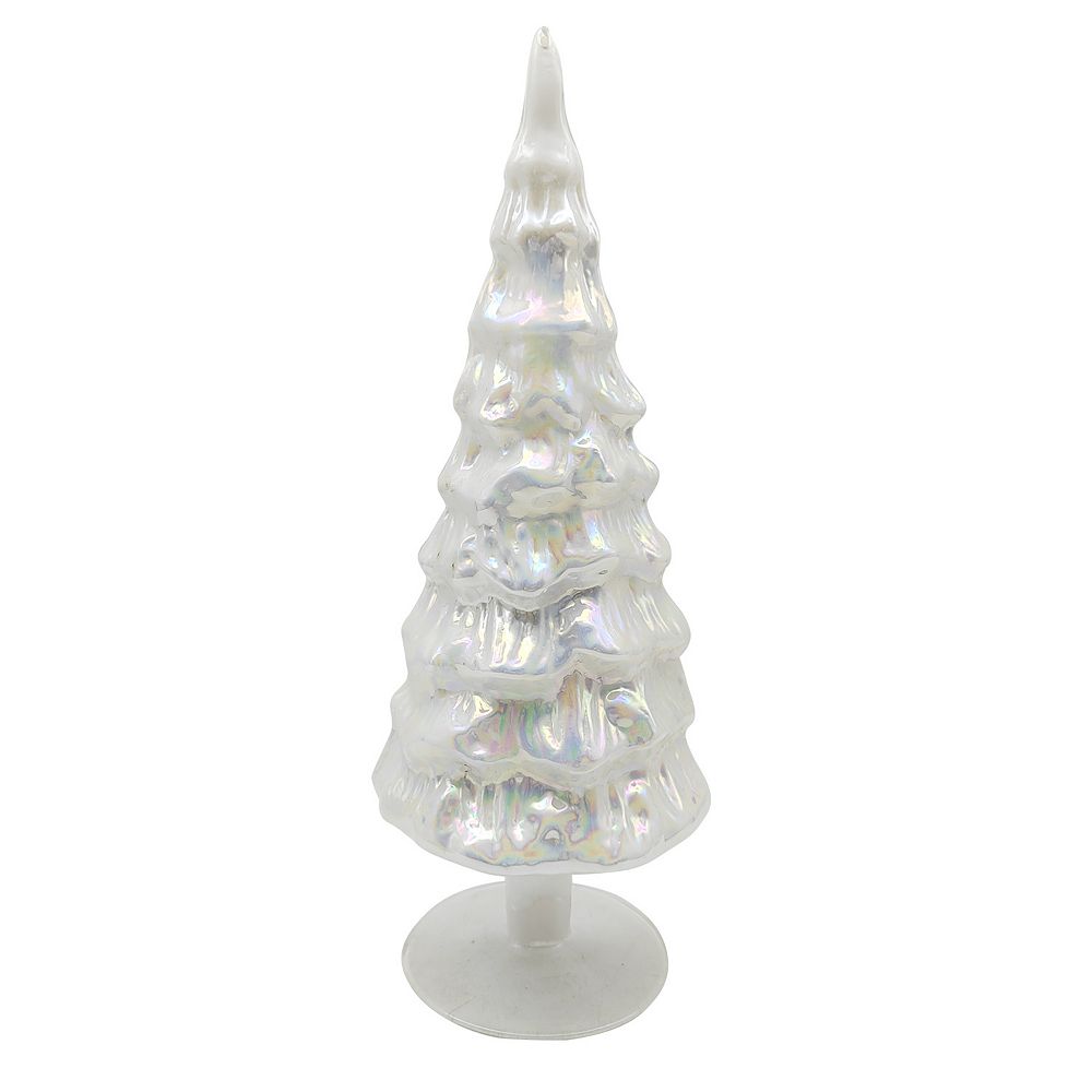 St. Nicholas Square® Large Iridescent Glass Tree Table Decor